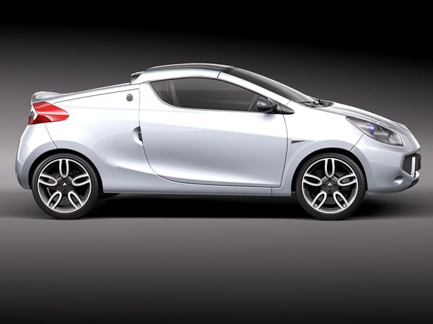 3d Renault Wind Sport 2011 Model