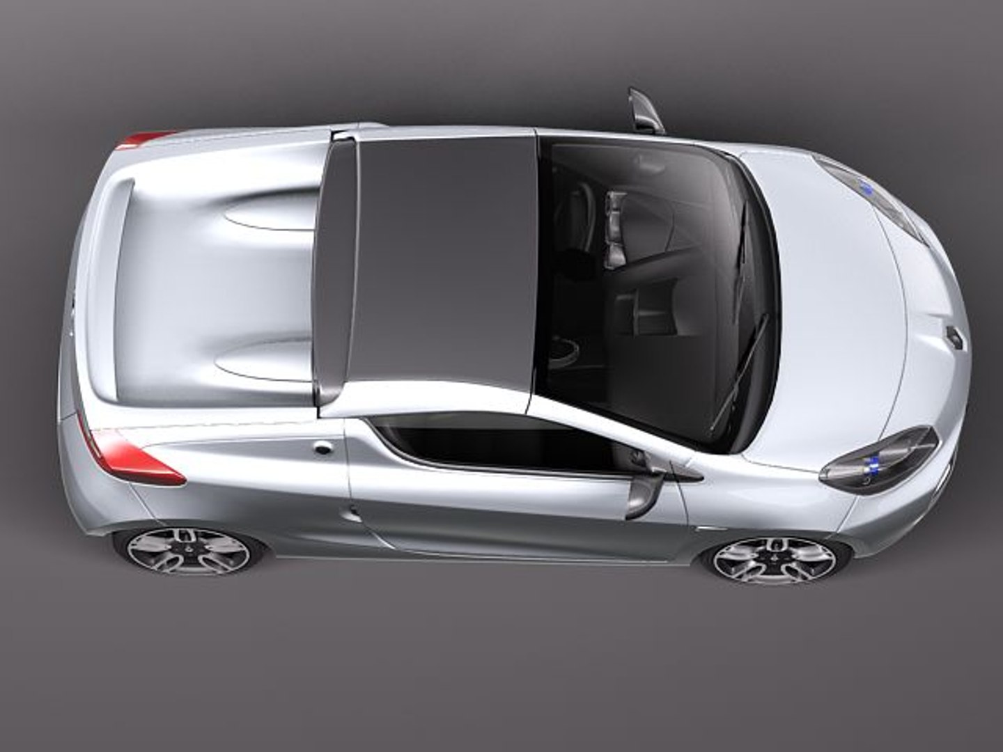3d Renault Wind Sport 2011 Model