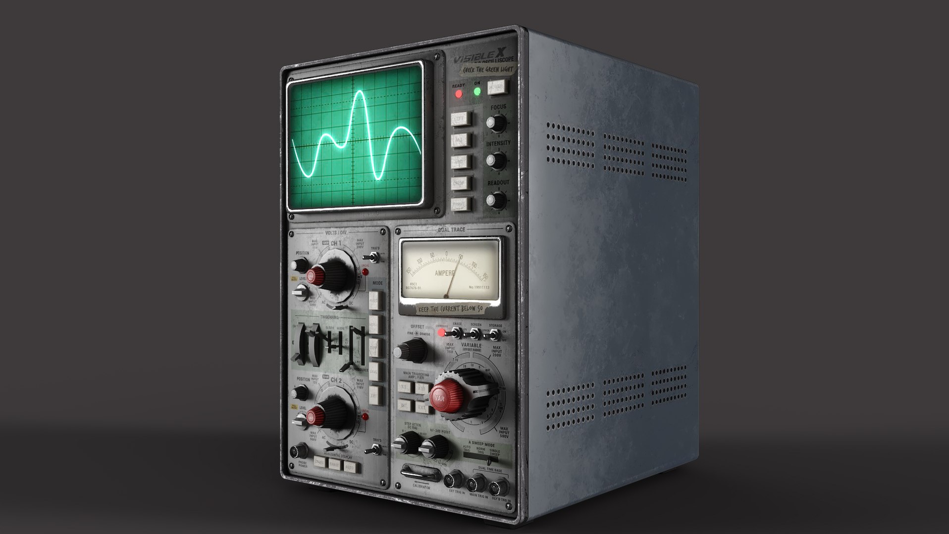 Oscilloscope 3D model - TurboSquid 2162510