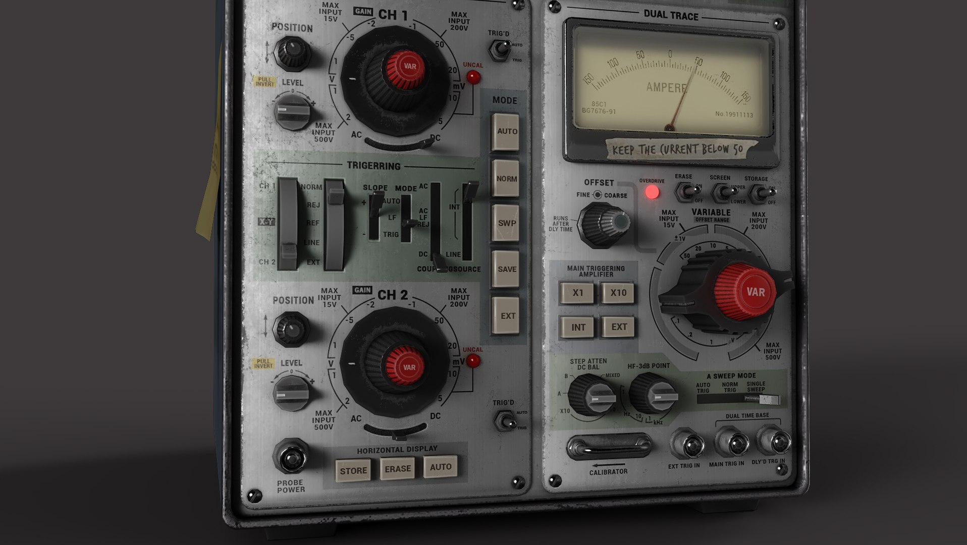 Oscilloscope 3D model - TurboSquid 2162510