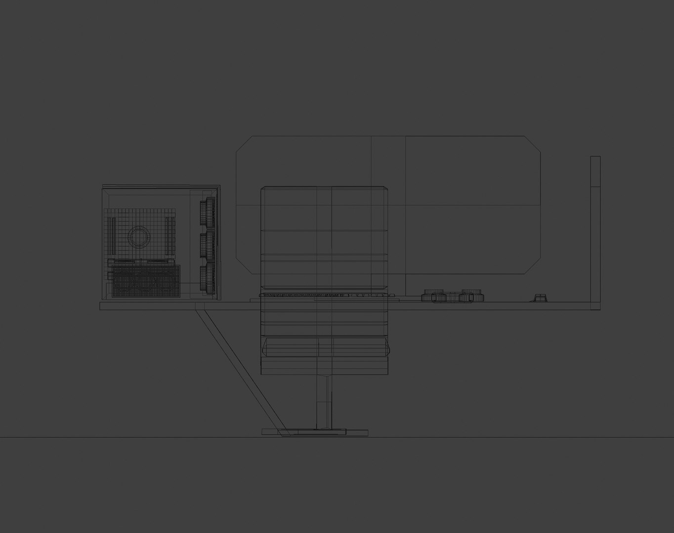 Gaming Station 3D Model - TurboSquid 1720862
