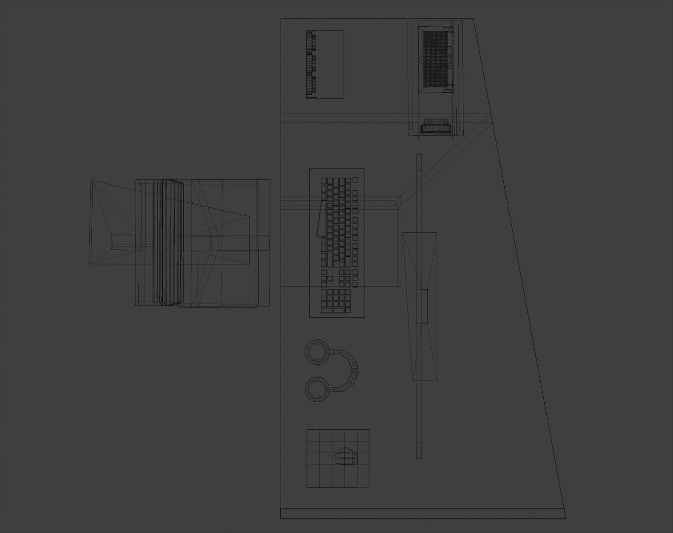Gaming Station 3D Model - TurboSquid 1720862