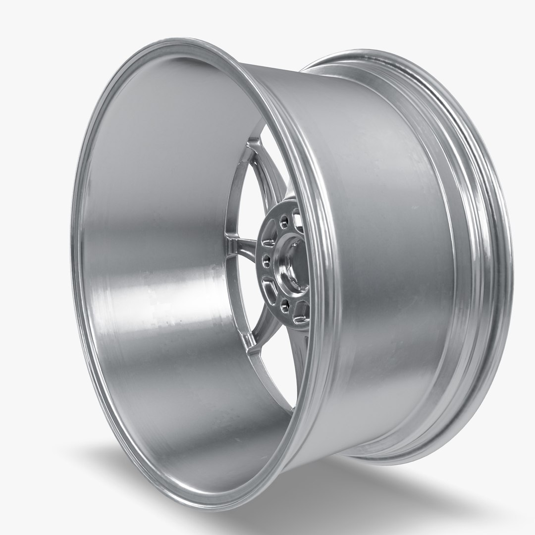 3D Niche Essen Wheel Silver With Machined Face model - TurboSquid 2117117