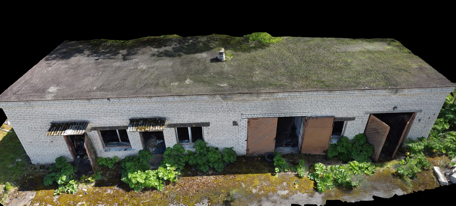 3D Storage Building Front - TurboSquid 1854548