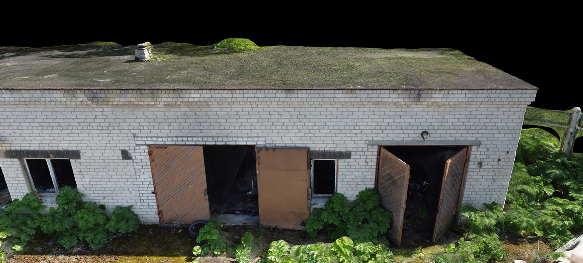 3D Storage Building Front - TurboSquid 1854548