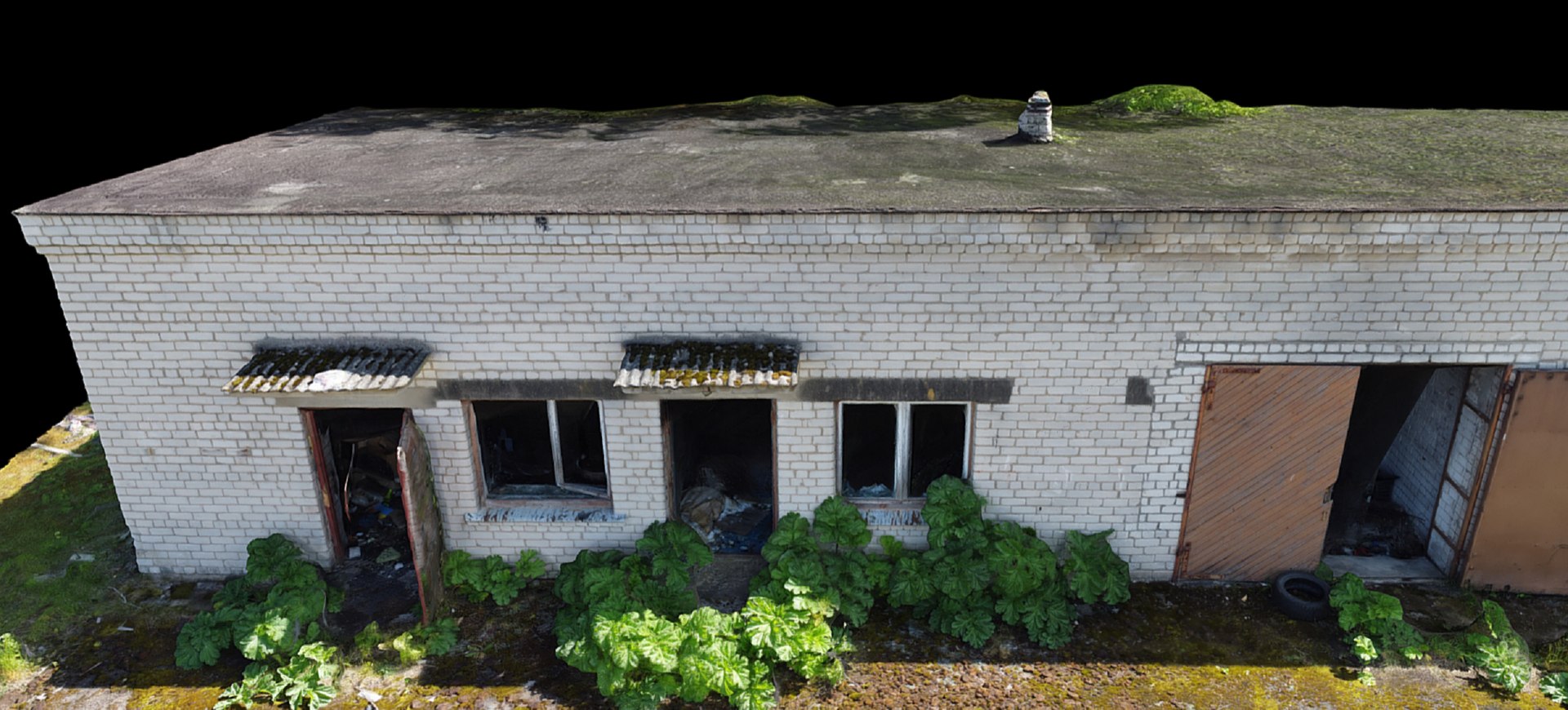 3D Storage Building Front - TurboSquid 1854548