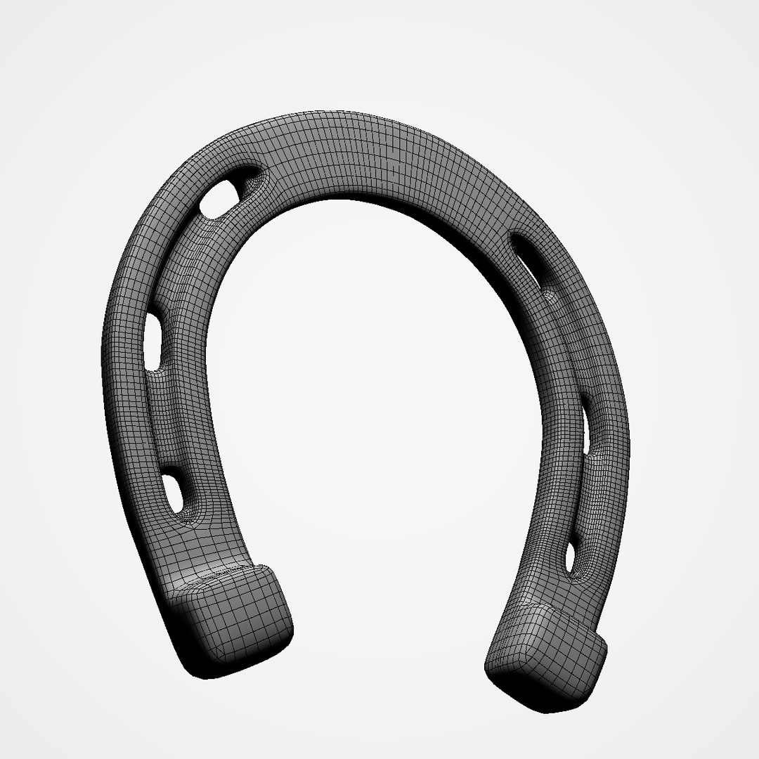 3d Old Horseshoe Model