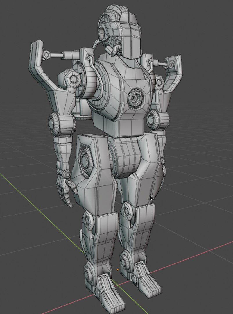 3D Humanoid Robot Character - TurboSquid 1479200