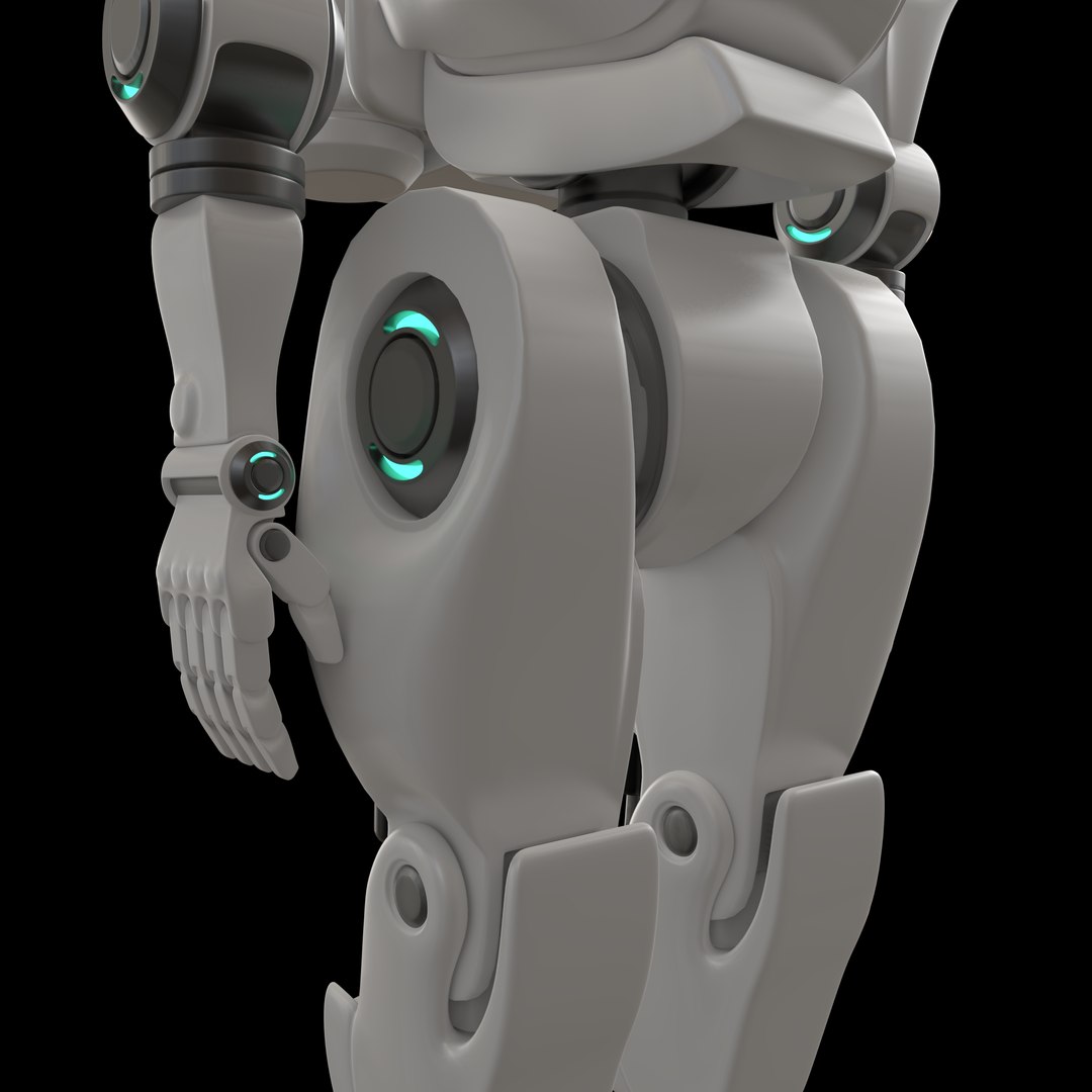 3D Humanoid Robot Character - TurboSquid 1479200