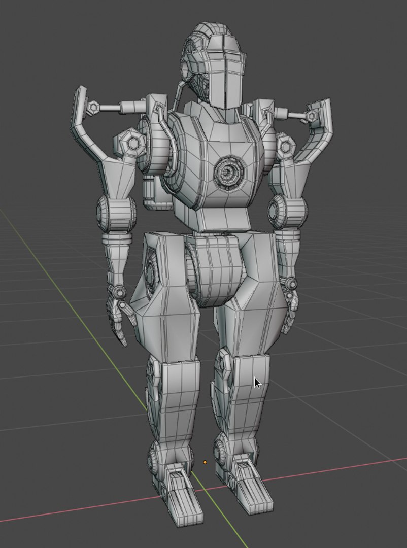 3D Humanoid Robot Character - TurboSquid 1479200