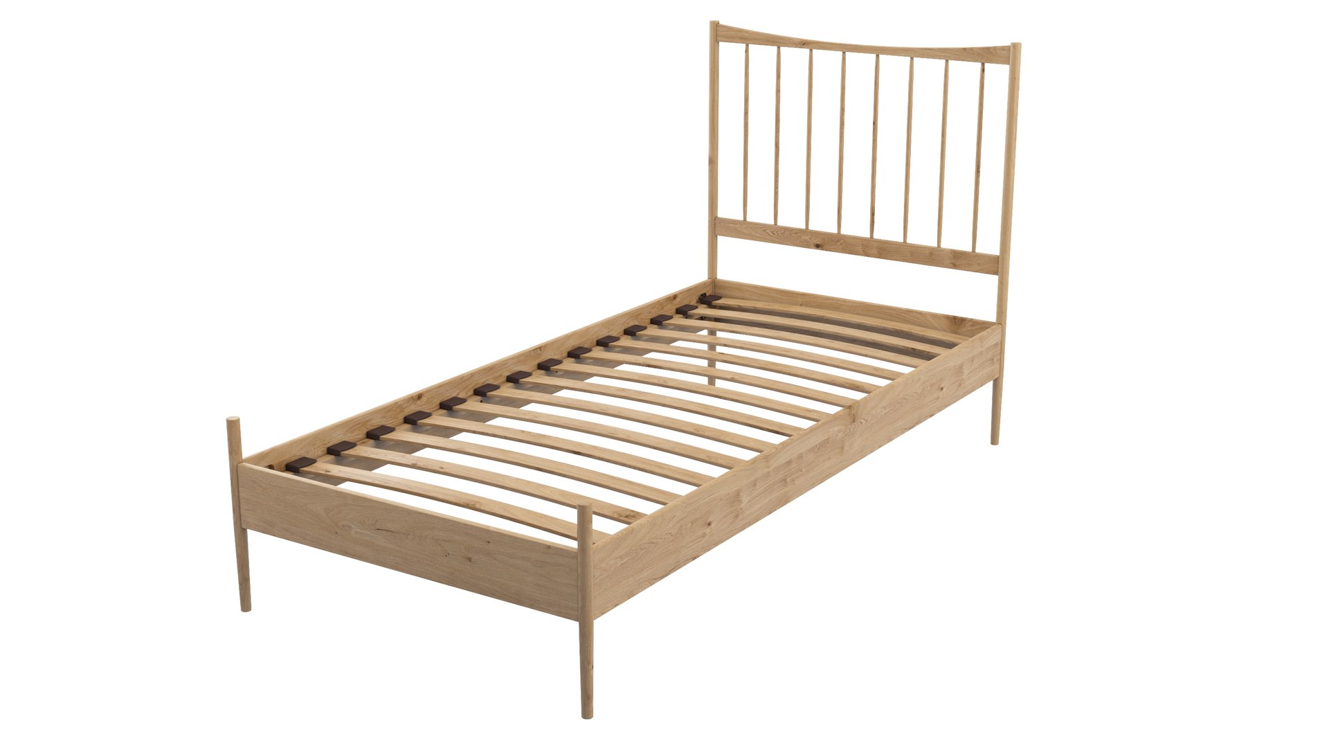 Twin Xl Bed Frame Model Turbosquid 2046640