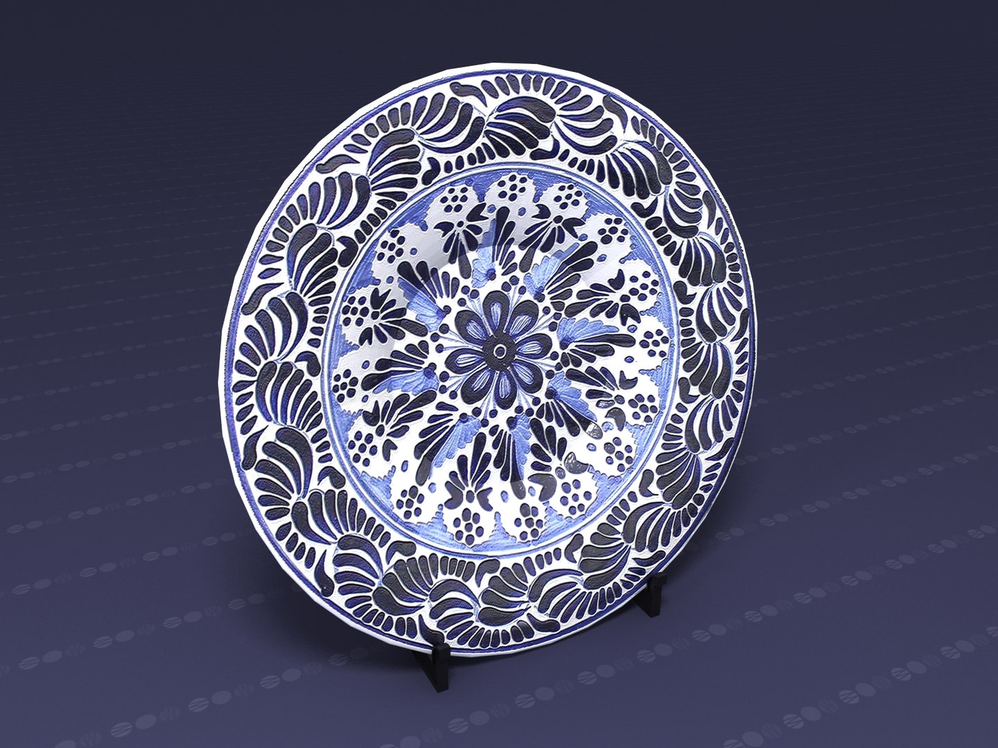 3D decorative plate - TurboSquid 1583613