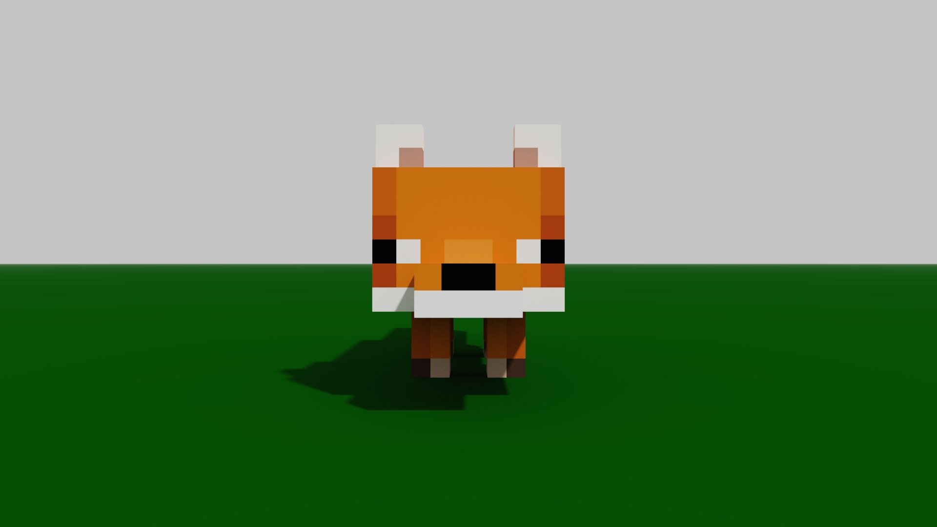 MineCraft Fox 3D Model - TurboSquid 1902845