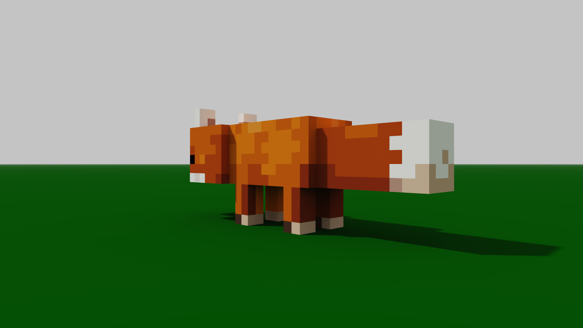 MineCraft Fox 3D model - TurboSquid 1902845