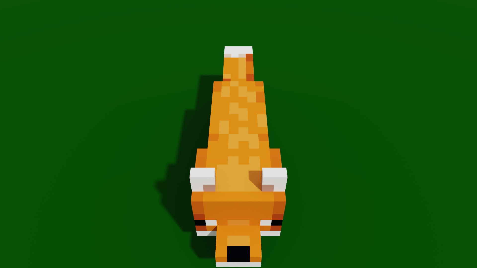 MineCraft Fox 3D Model - TurboSquid 1902845