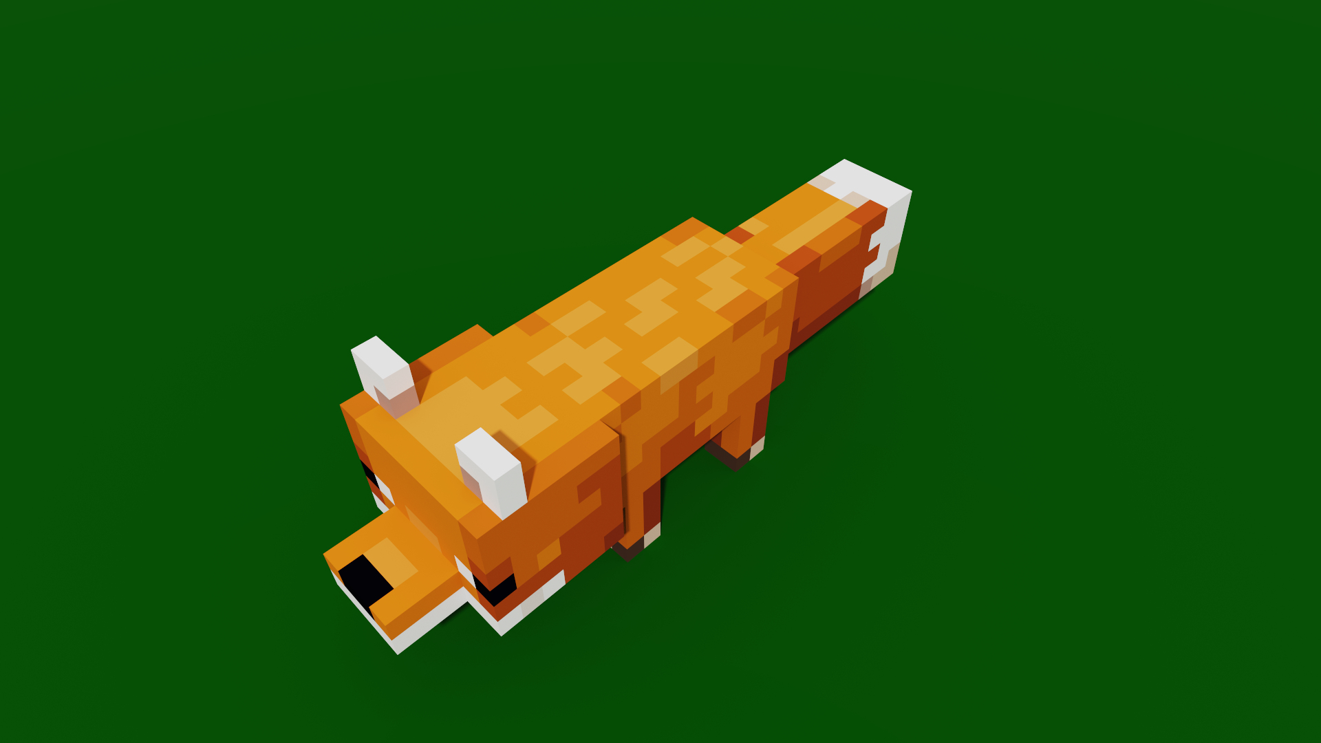 MineCraft Fox 3D model - TurboSquid 1902845