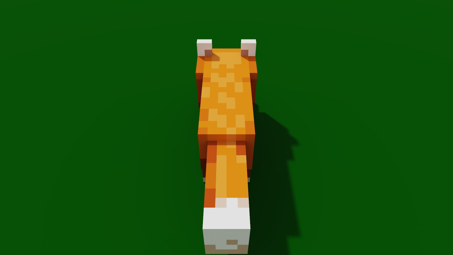 MineCraft Fox 3D Model - TurboSquid 1902845
