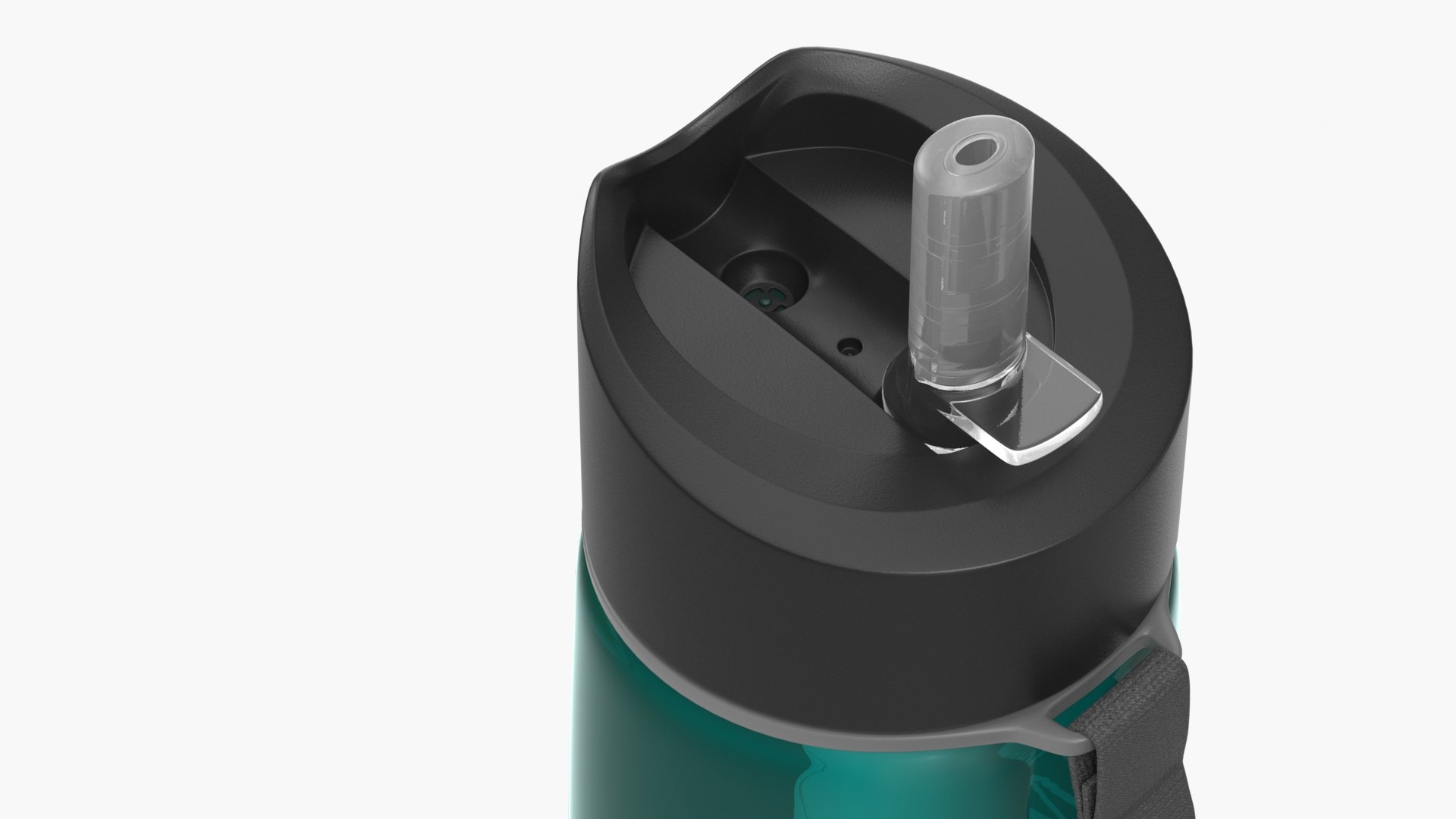 LifeStraw Go Advanced Water Filter Bottle Turquoise 3D model ...