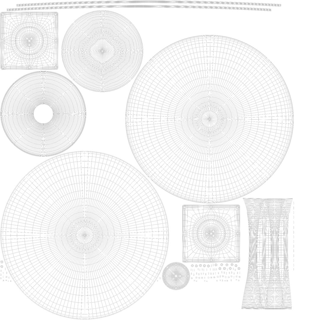 3D Round Table - TurboSquid 2387244