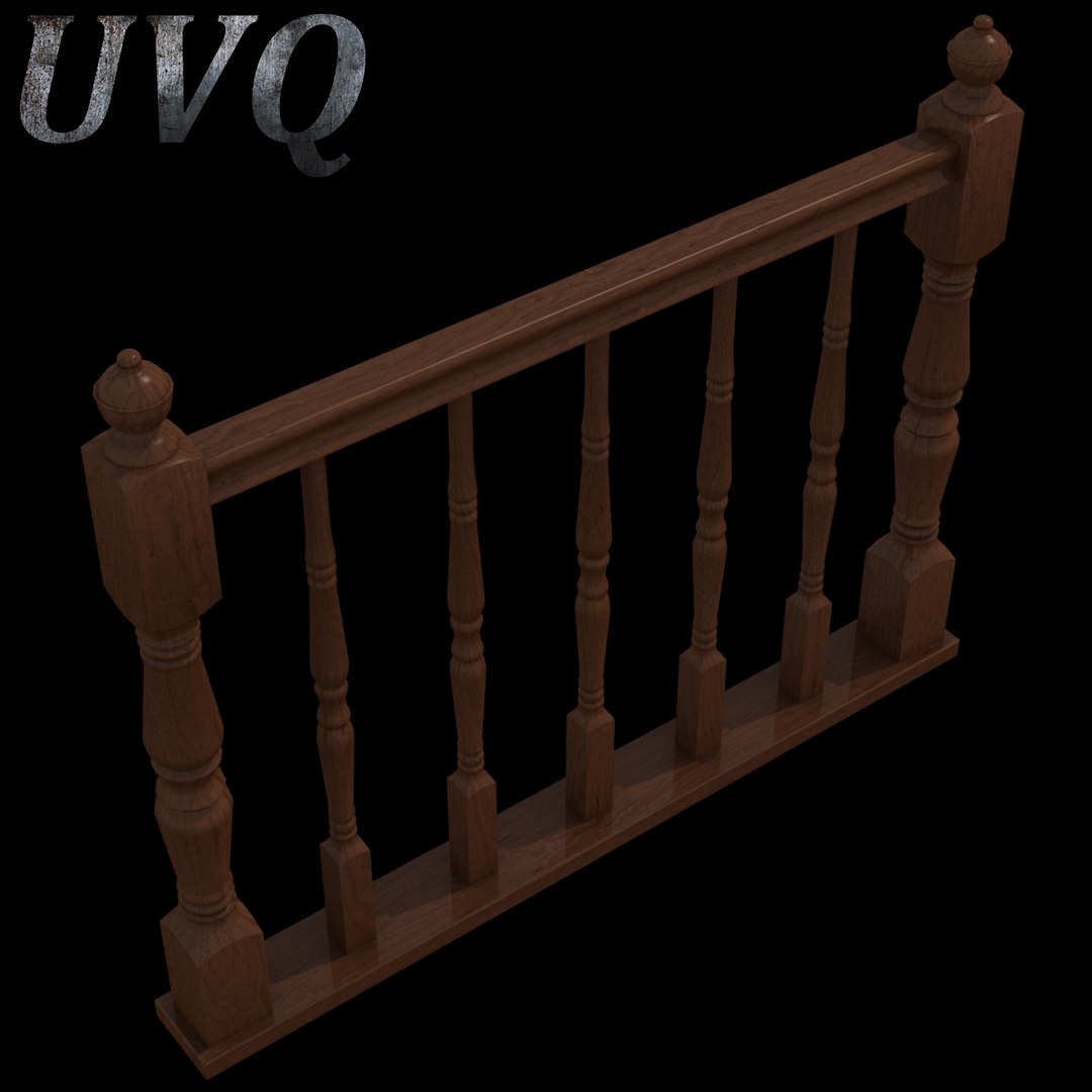 Wooden Baluster 3d Max