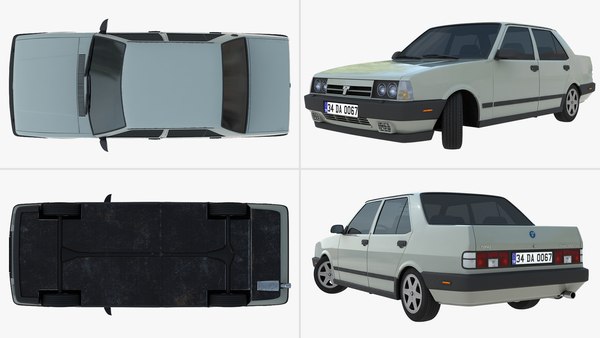 3D tofas dogan slx - TurboSquid 1479970