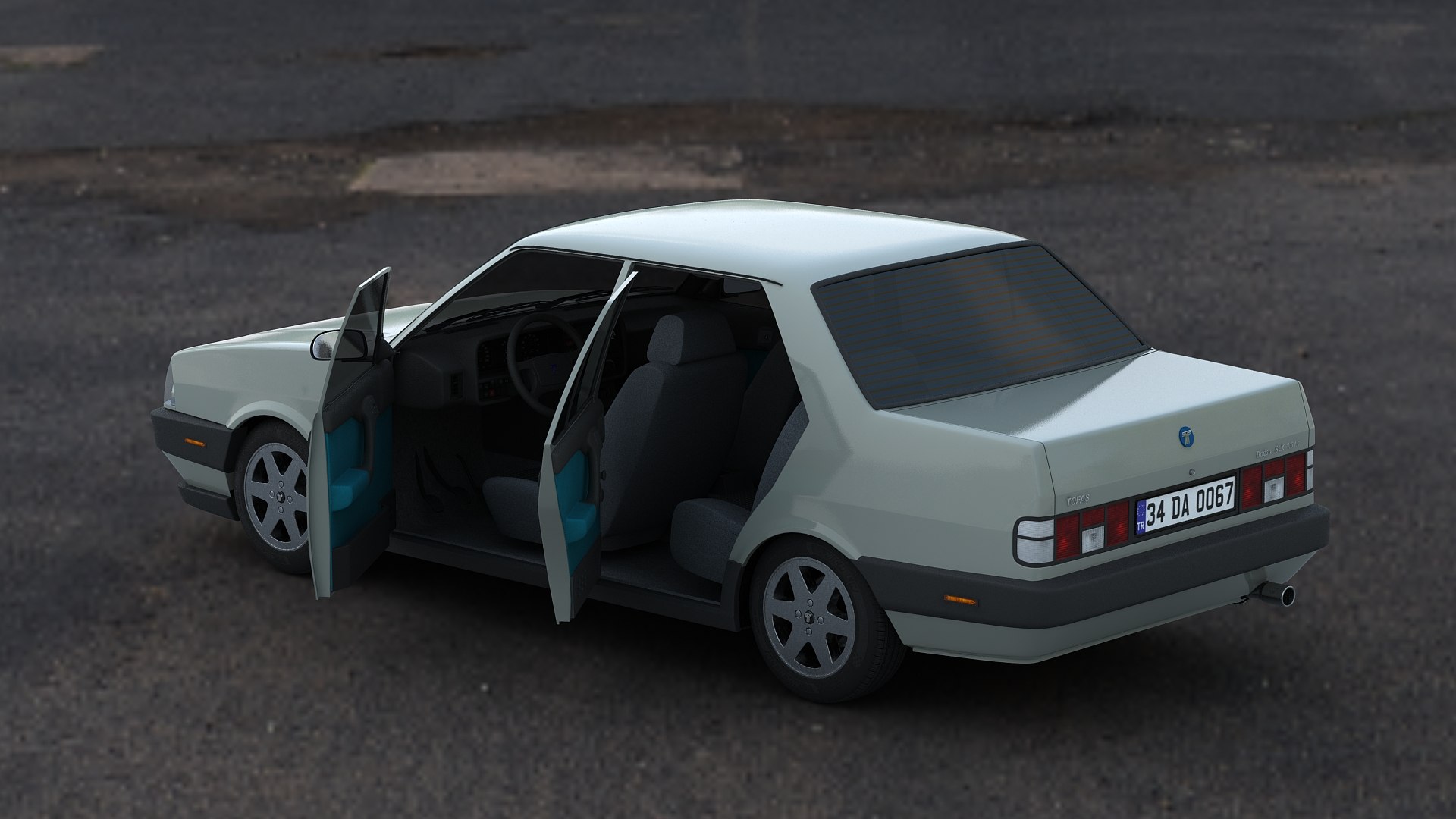 3D Tofas Dogan Slx - TurboSquid 1479970