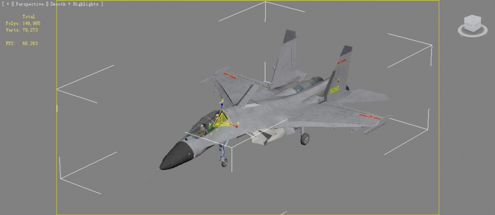 3D Model Chinese J11bs Fighter Jet - TurboSquid 1975003