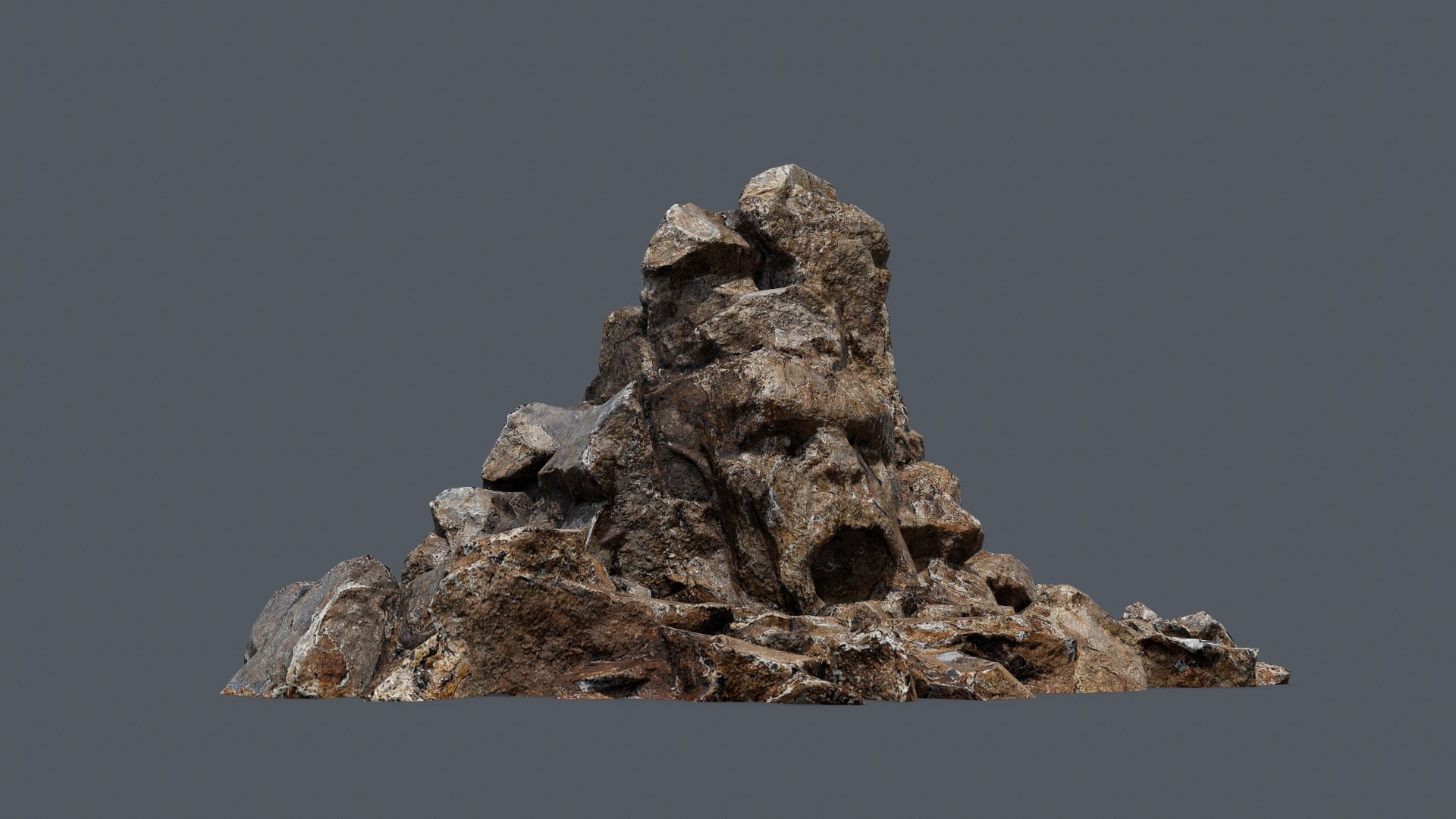 3D Rock Gate Model - TurboSquid 2196678