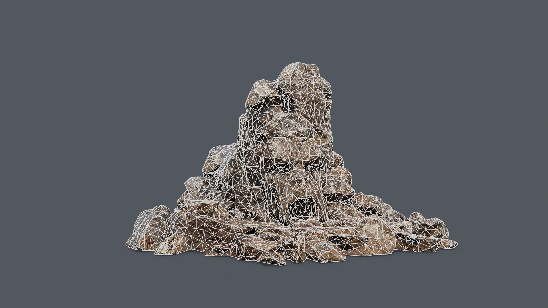3D Rock Gate Model - TurboSquid 2196678
