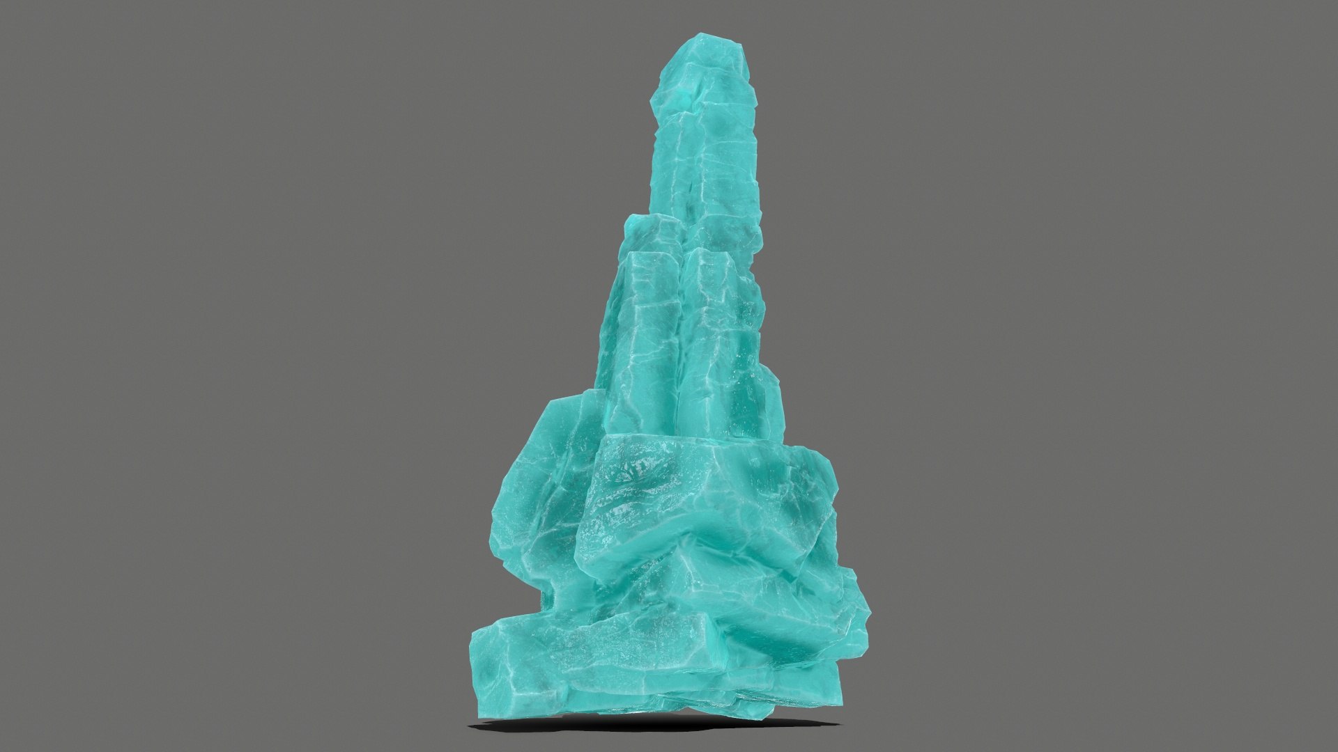 Ice rock model - TurboSquid 2140198