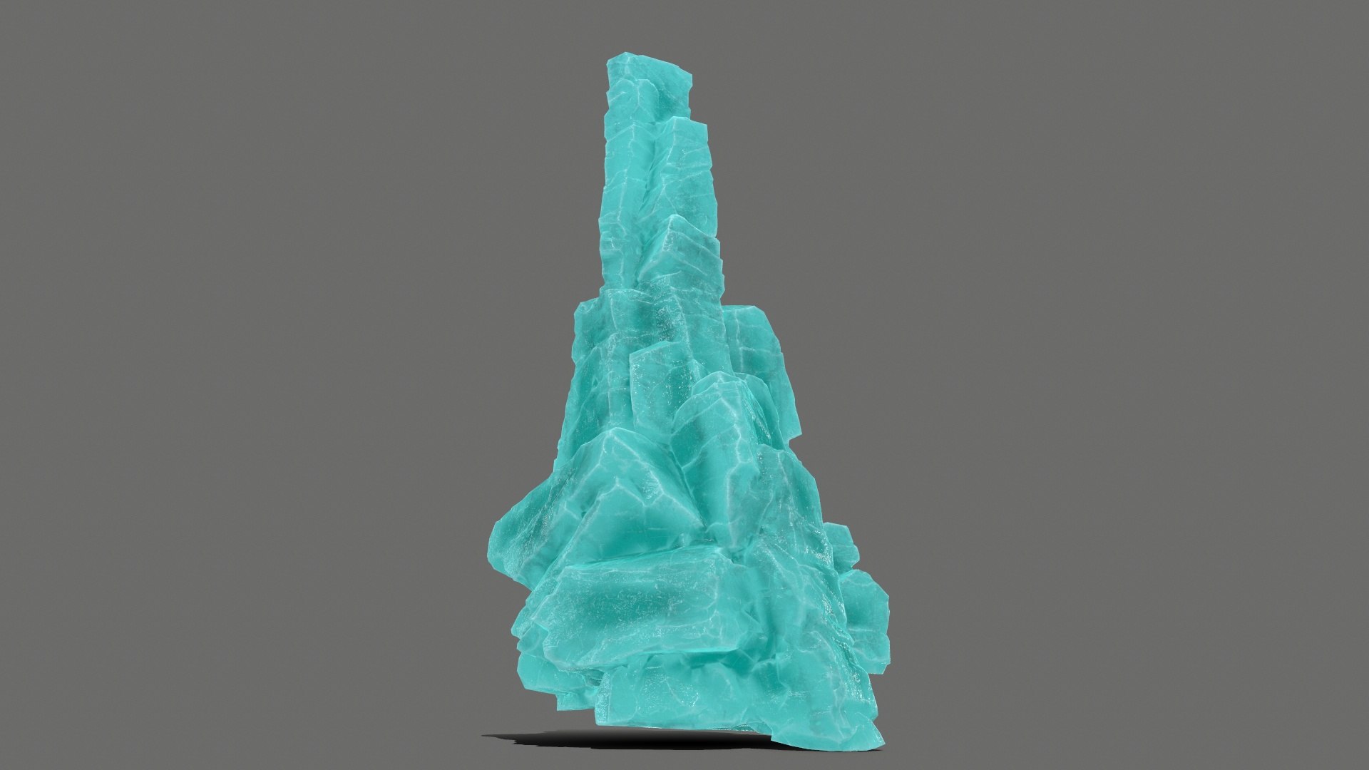 Ice rock model - TurboSquid 2140198