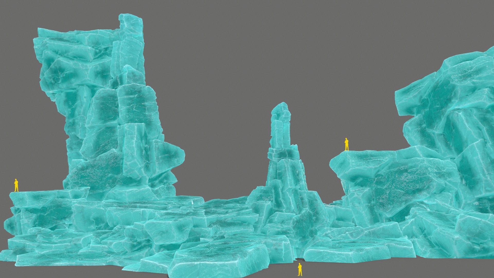 Ice rock model - TurboSquid 2140198