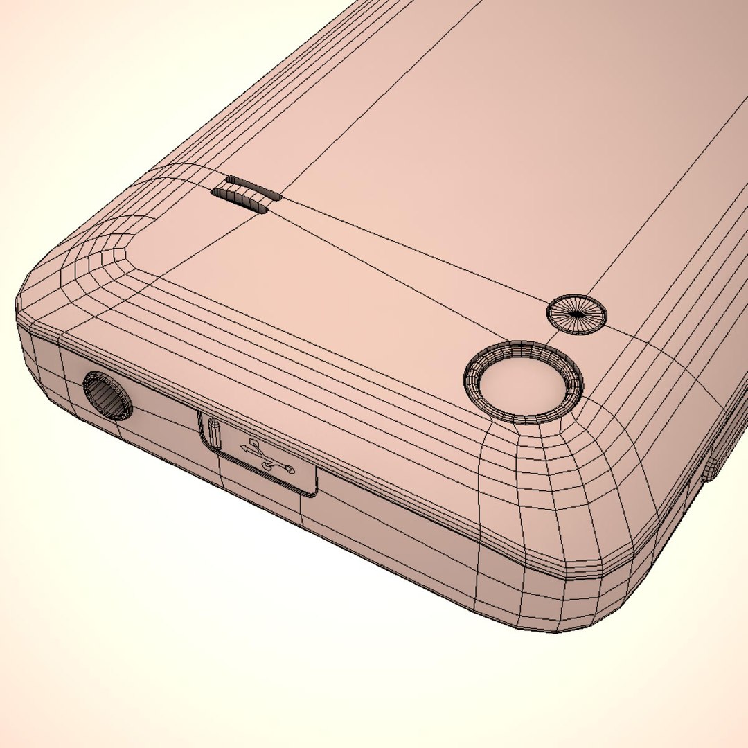 3d samsung galaxy ace smartphone model