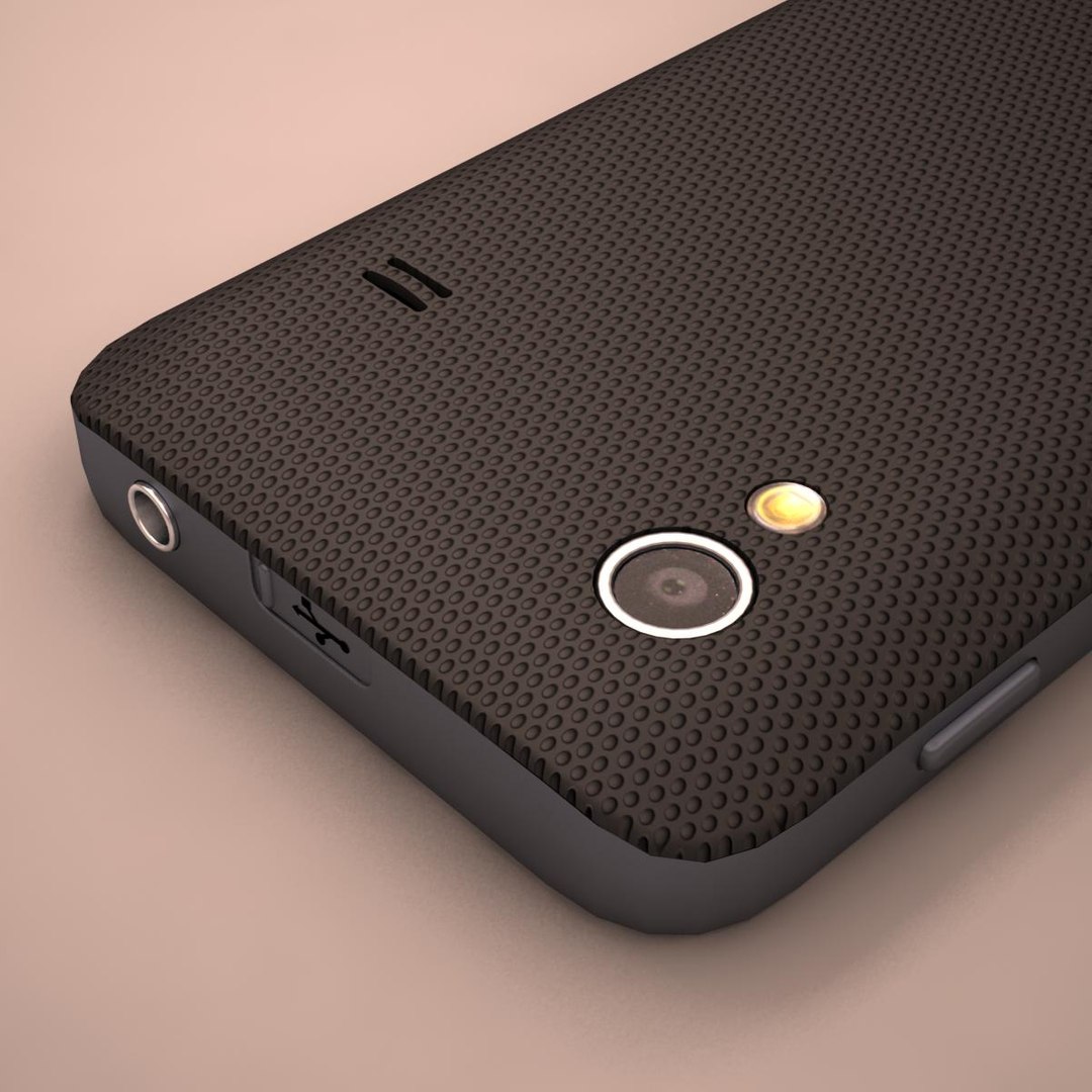3d samsung galaxy ace smartphone model