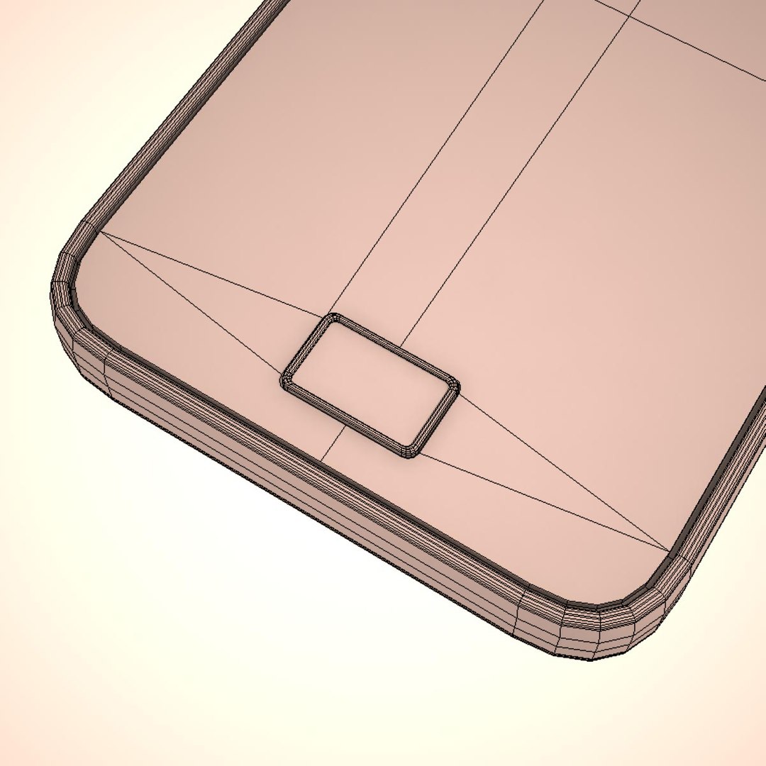 3d samsung galaxy ace smartphone model