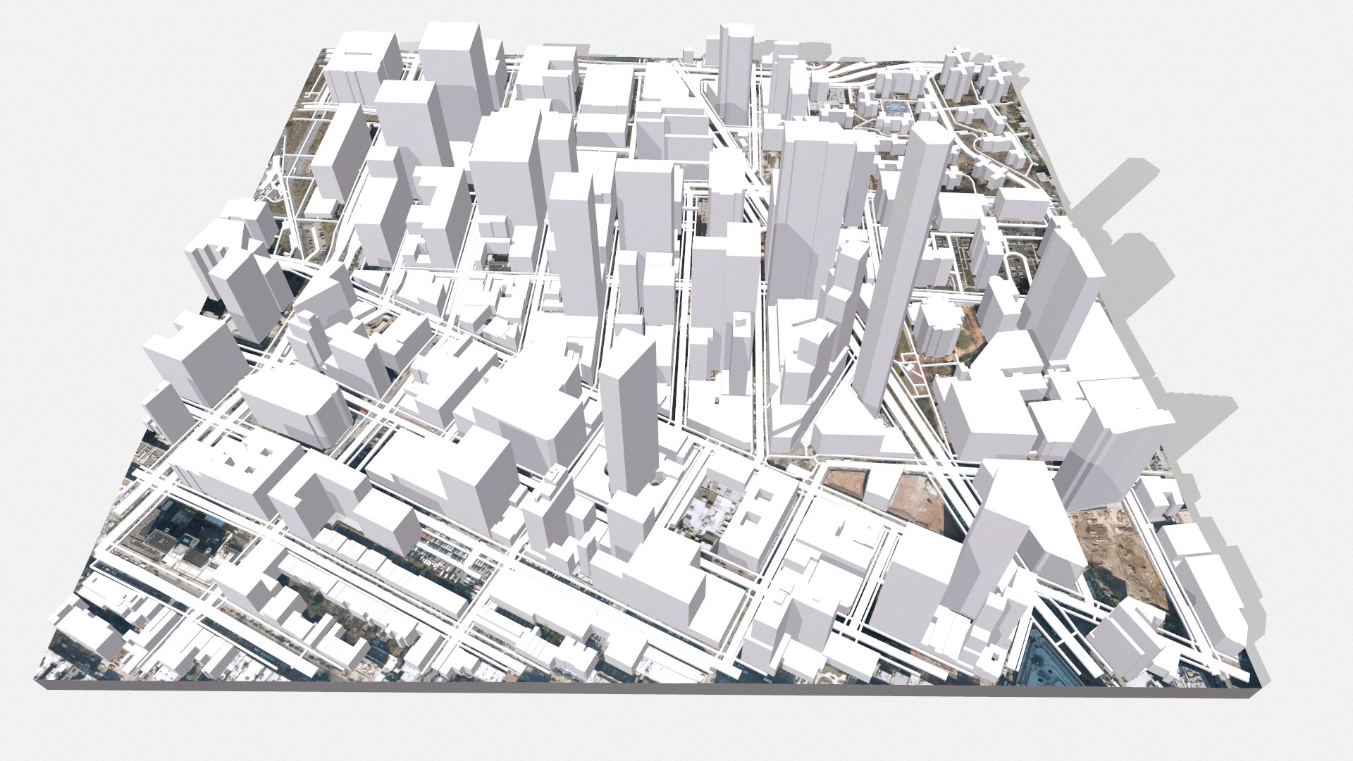 3D Model Cityscape New York Downtown - TurboSquid 2396353