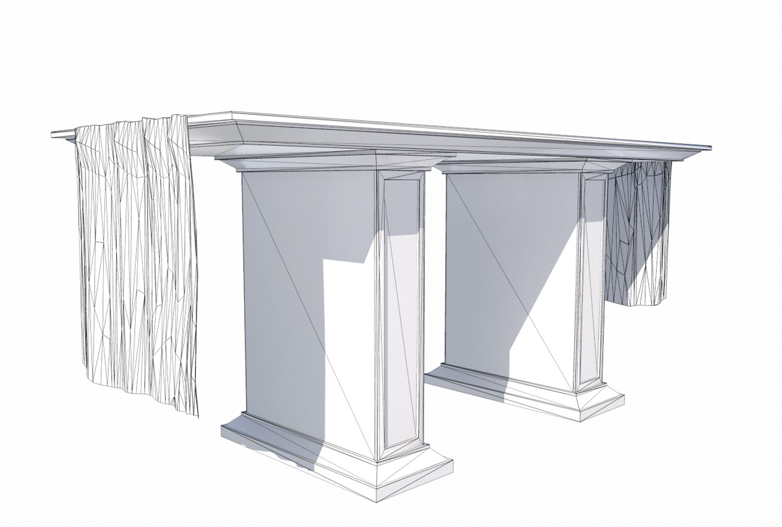 Modern Church Altar Marble Model - TurboSquid 1501868
