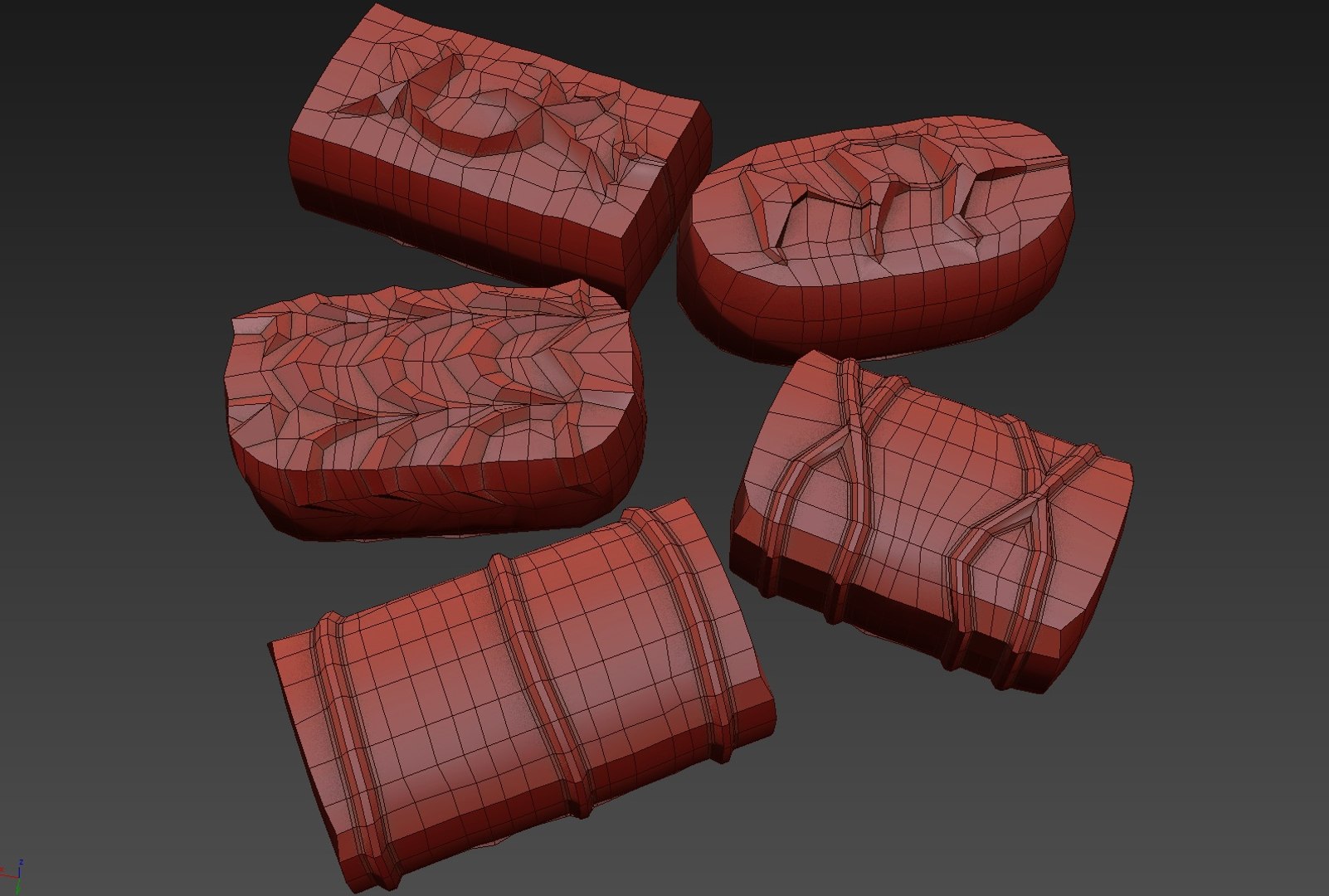 Chocolate candies model - TurboSquid 1533862