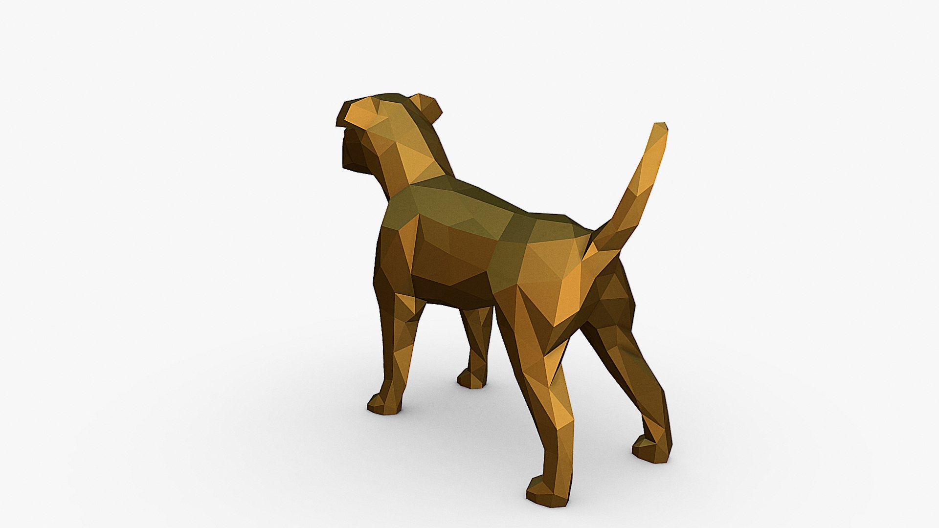 3D Staffy Staffordshire Bull Terrier Model - TurboSquid 1974217