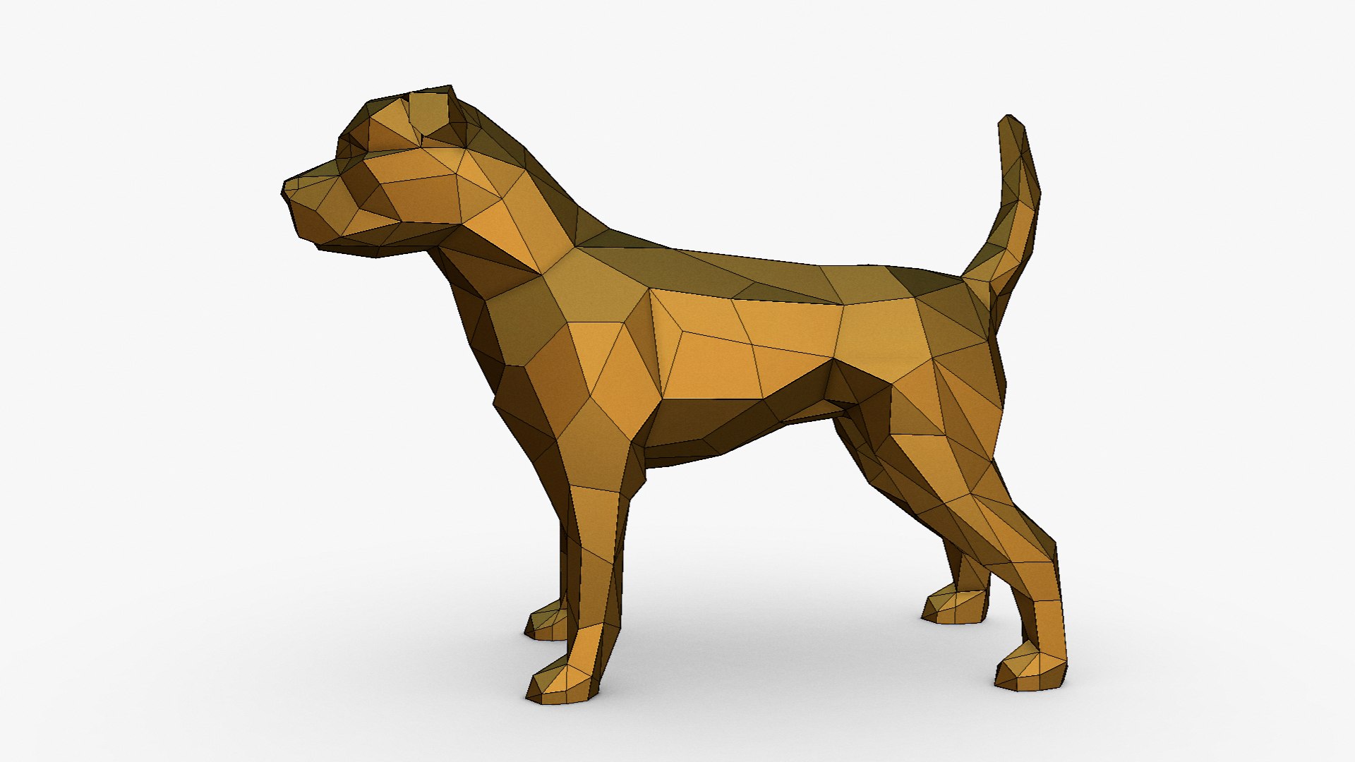 3D Staffy Staffordshire Bull Terrier Model - TurboSquid 1974217