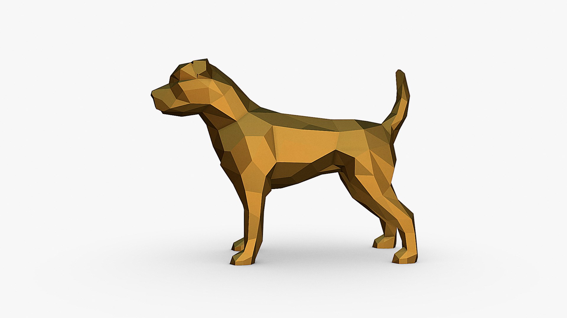 3D Staffy Staffordshire Bull Terrier Model - TurboSquid 1974217