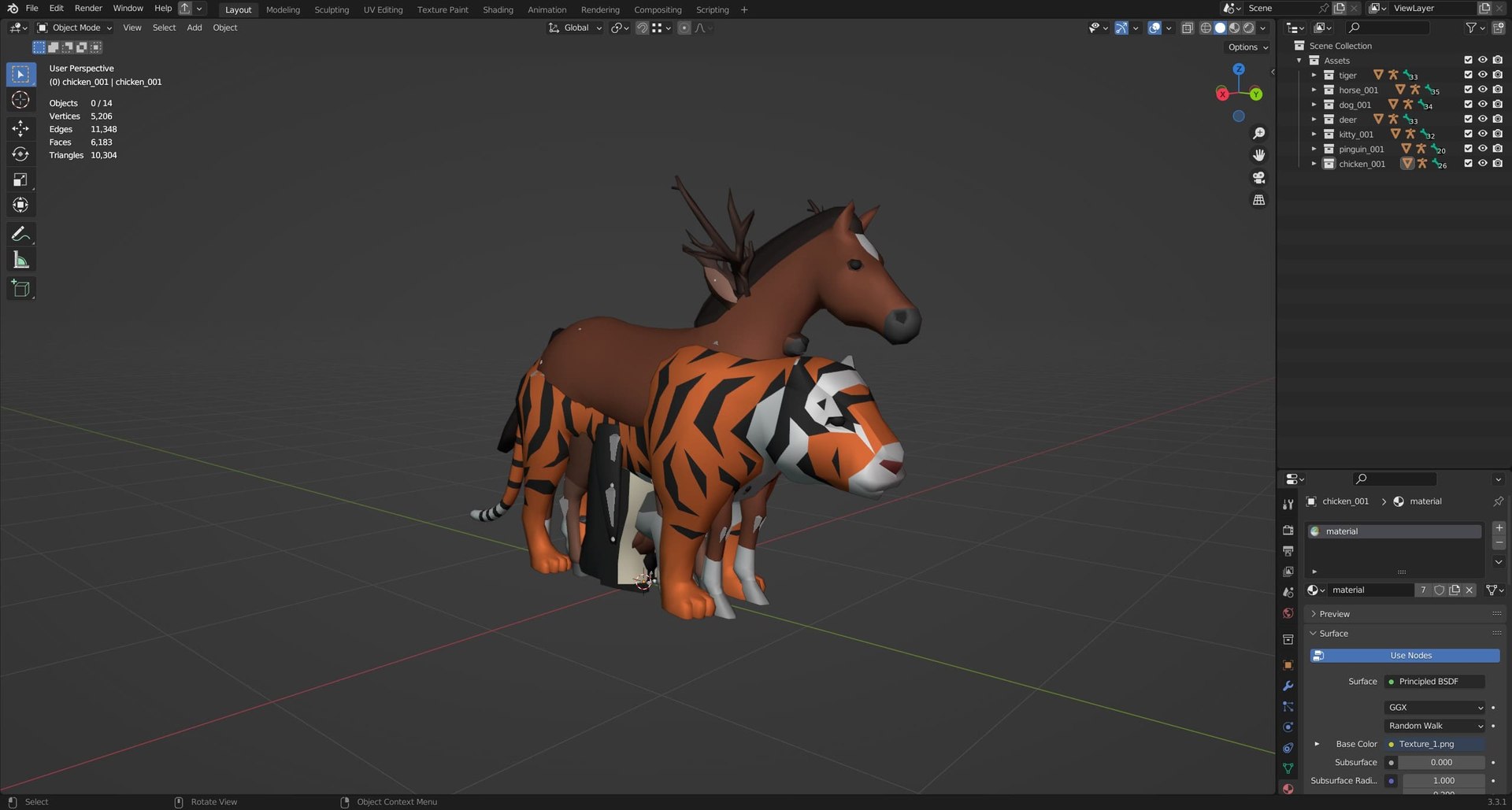 Free 3D Model Animals FREE - TurboSquid 2098584