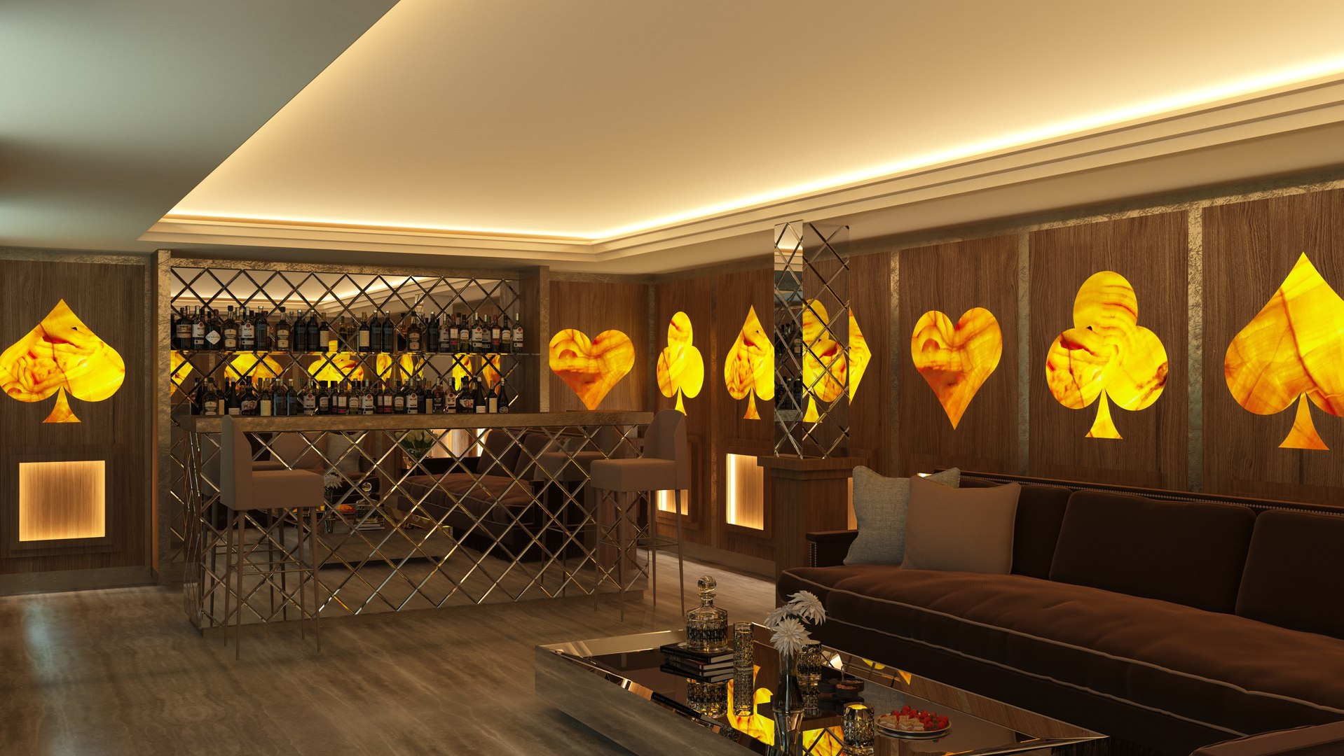Lounge Bar 3D Model - TurboSquid 1476930