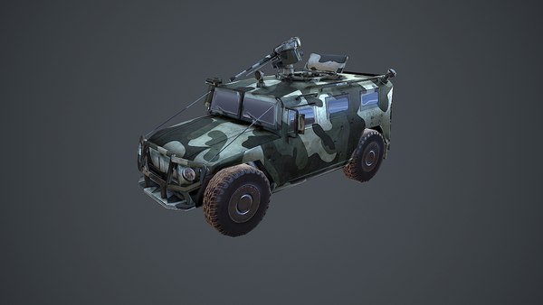 tank k9 thunder 3d model