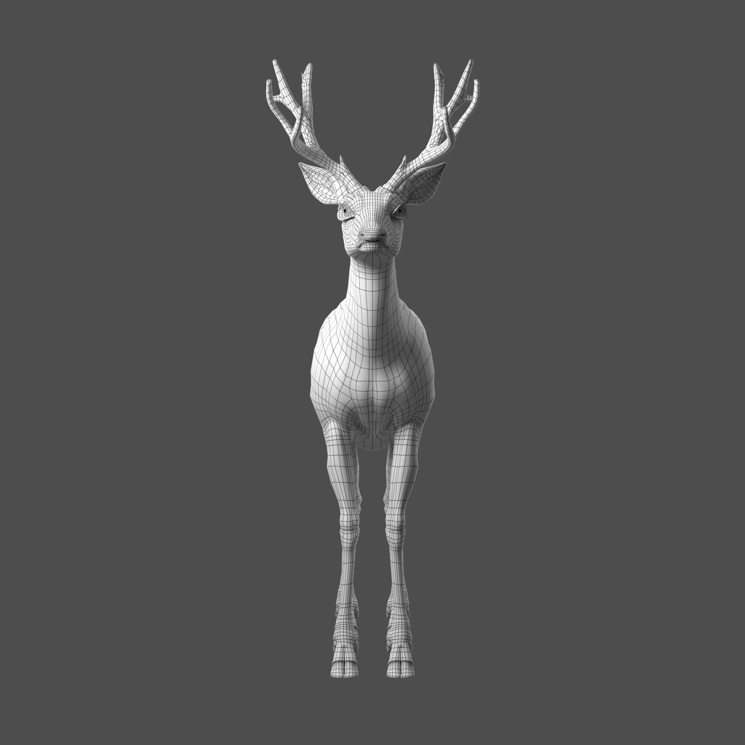 3d deer model