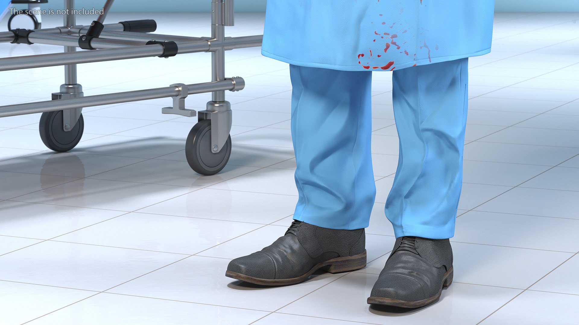 Blood Stained Surgeon Doctor 3D - TurboSquid 2147266