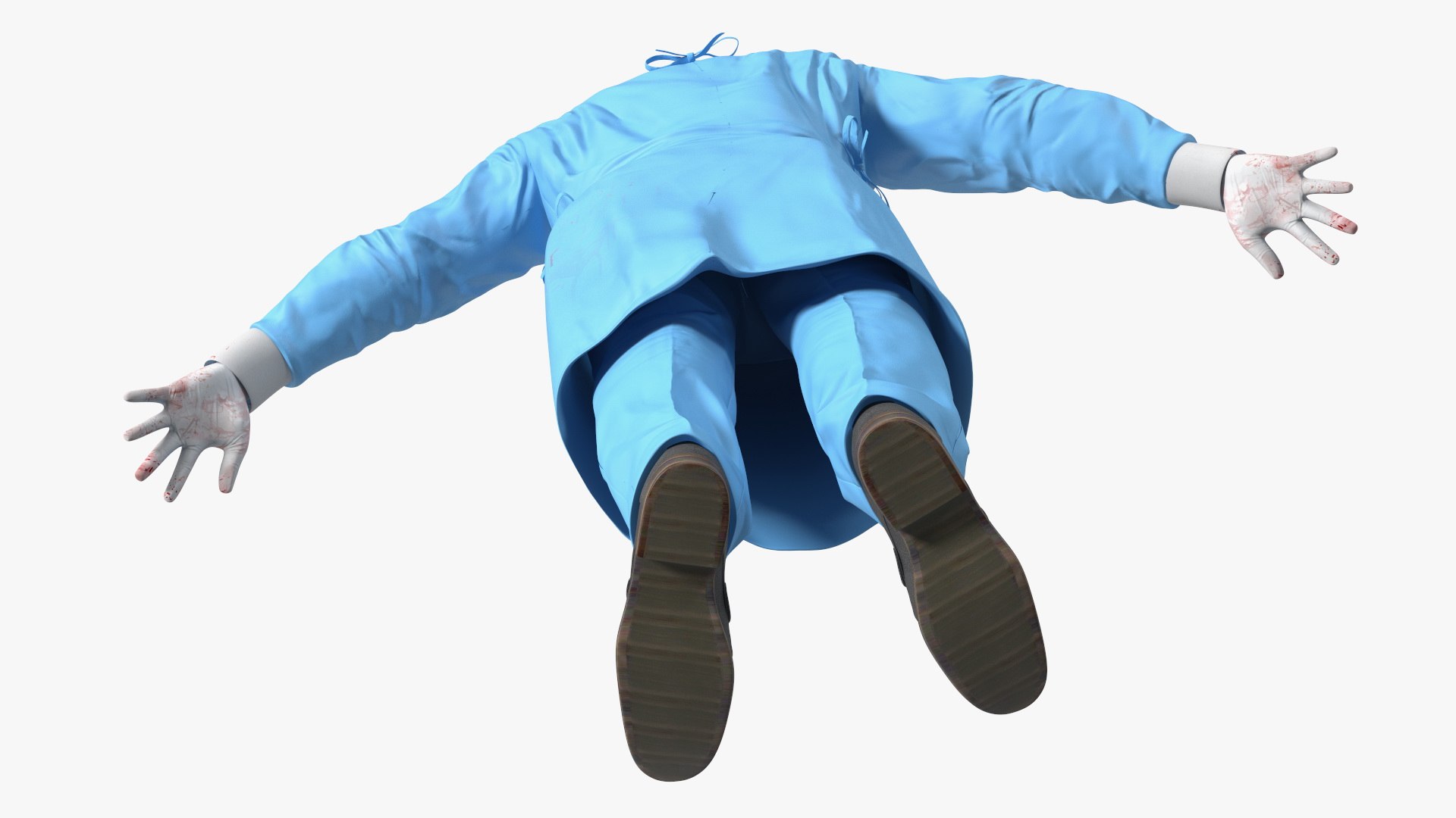 Blood Stained Surgeon Doctor 3D - TurboSquid 2147266