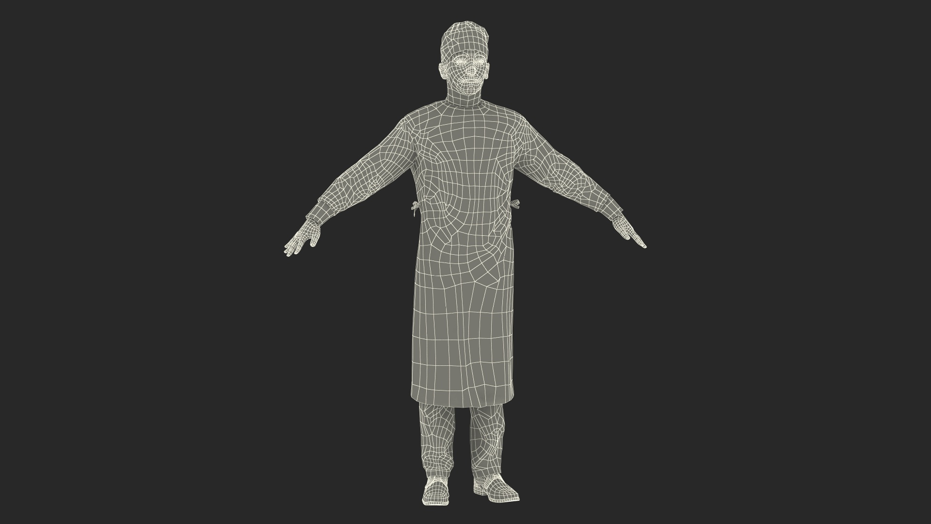 Blood Stained Surgeon Doctor 3D - TurboSquid 2147266