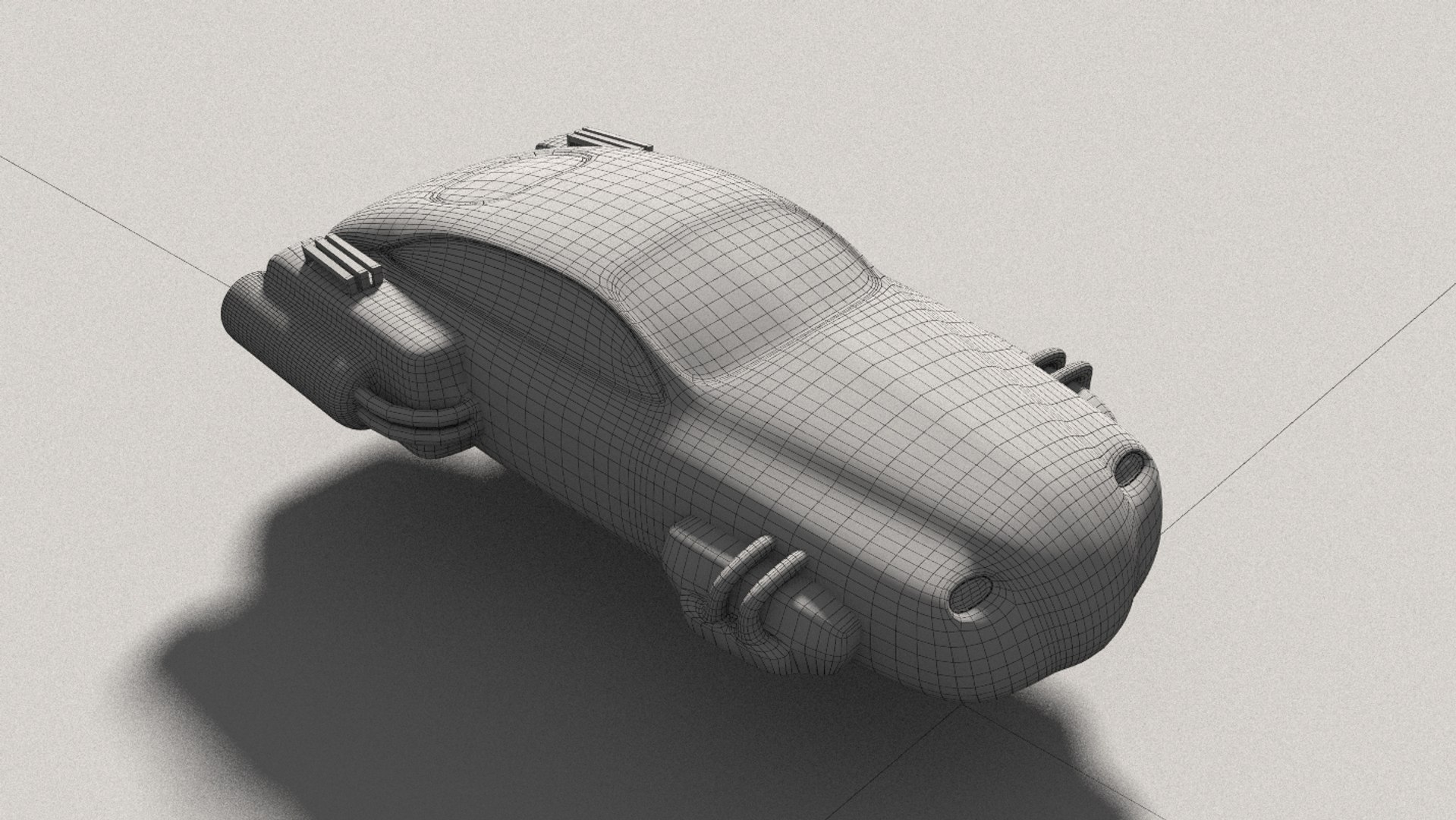 Hovercraft Hover 3d Model