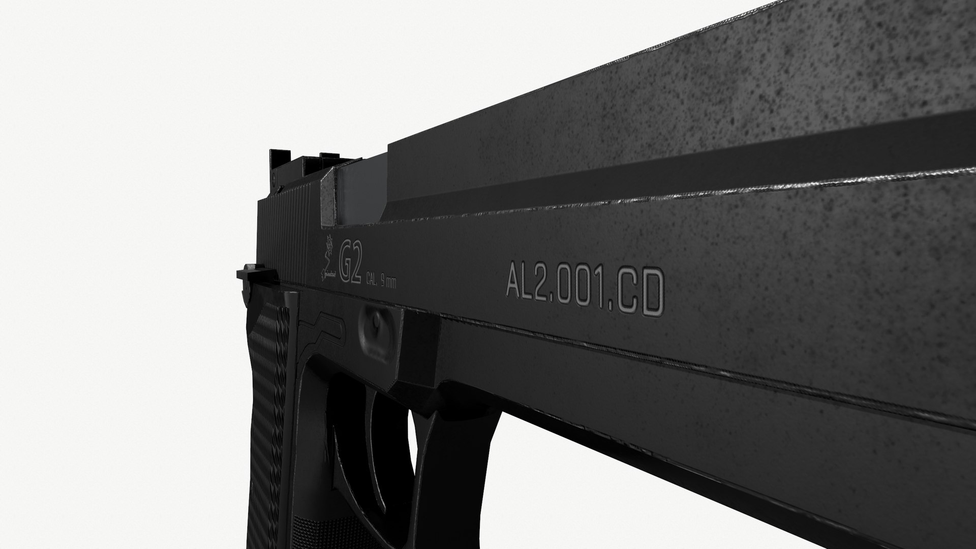 Weapon Gun Firearm 3D Model - TurboSquid 1446515